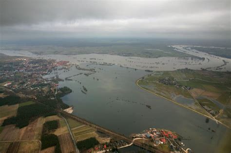 Hitzacker Aus Der Vogelperspektive Jahrhundert Hochwasser