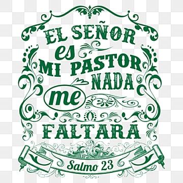 El Señor Es Mi Pastor Nada Me Faltara Tshirt PNG dibujos Camiseta