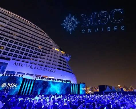 MSC Cruises Christens Its Largest Ship Ever MSC World Europa