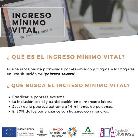 INGRESO MÍNIMO VITAL Fundación Mornese