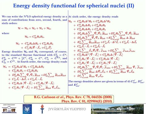 ppt extended energy density functionals and ground state correlations in nuclei powerpoint