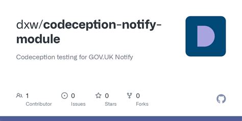 github dxw codeception notify module codeception testing for gov uk notify