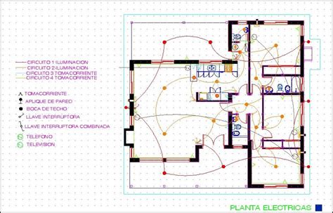 Como Hacer Un Diagrama Electrico De Una Casa Plano De Instal