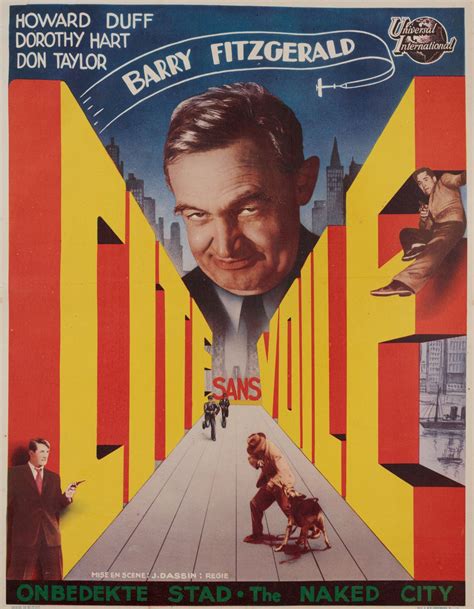 The Naked City Original Belgian Movie Poster Posteritati Movie