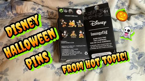 Disney Halloween Pins 2022 YouTube