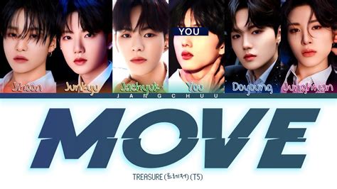 Treasure T Move Members Lyrics You As A Member Youtube
