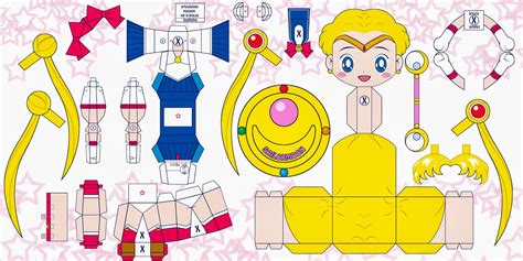 Dx Appunti Disordinati Di Viaggio Sailor Moon Papercraft