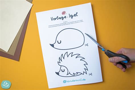 Igel Vorlage Zum Ausdrucken Kostenlos Igellaterne Basteln Momo