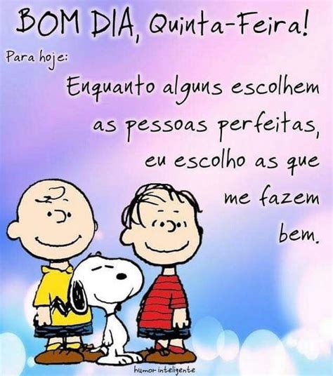 30 Frases De Bom Dia Quinta Feira Snoopy Palavras Positivas