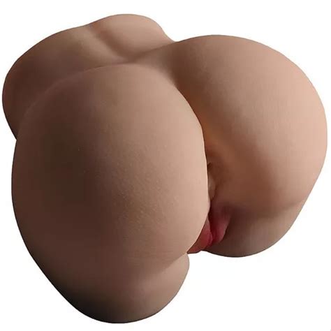 Bundão Masturbador Vaginal Anal Cu Punheta Sexo Excita Gozar Cor Bege