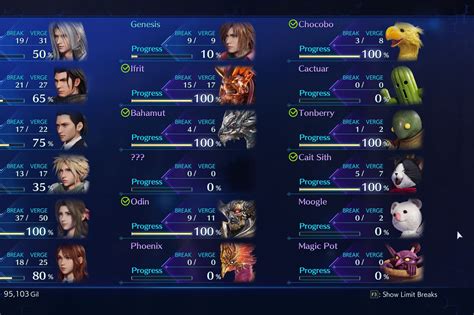 Crisis Core Final Fantasy 7 Reunion DMW Summon Locations Polygon