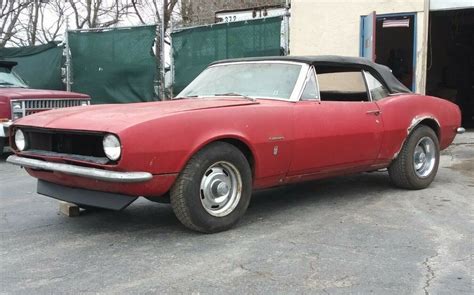 Chevrolet Camaro Convertible Barn Finds