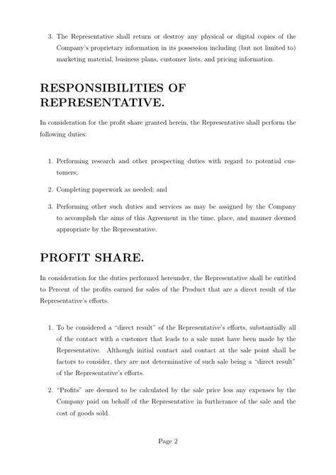 Cost Sharing Agreement Template