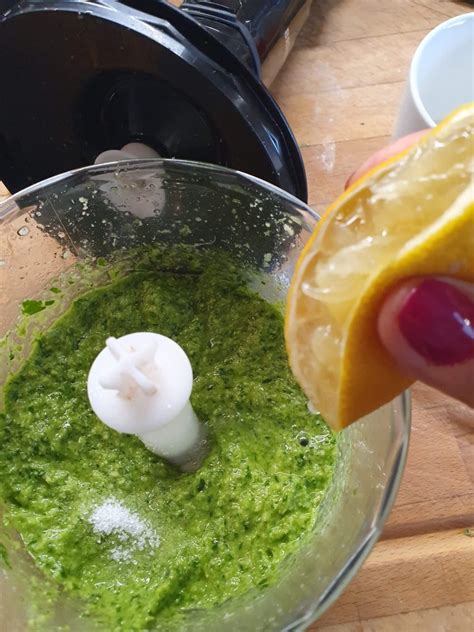 Bavette z pesto z czosnku niedźwiedziego pistacje AniaGotujeFit pl