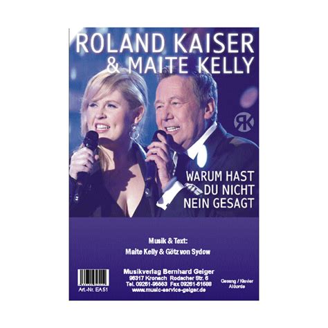Warum Hast Du Nicht Nein Gesagt M Kelly R Kaiser