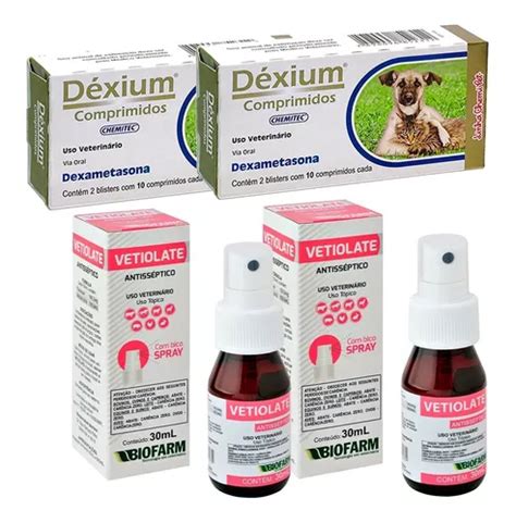 Kit Antiss Ptico Corticoide Dermatite Sarnas C Es Gatos