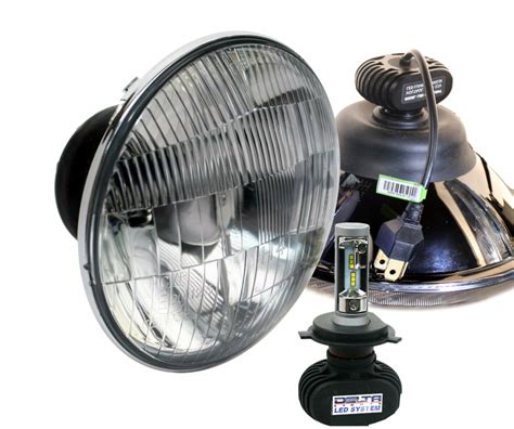 Classic Switchback Halo Led Headlight Kit High Low Beam