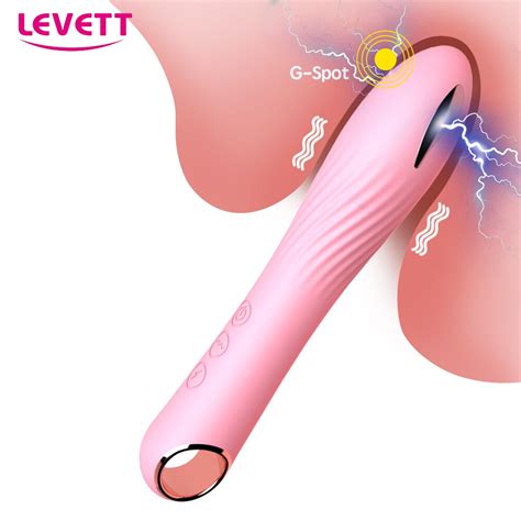 Vibradores de bala de choque elétrico para mulher av varinha vibrador