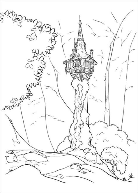 Disegni Da Colorare Della Torre Di Rapunzel Disegni Da Colorare The