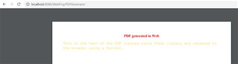 creating pdf in java using itext tech tutorials