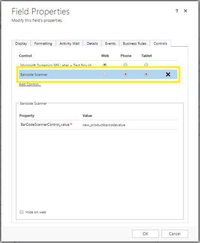read barcode value using barcode scanner control in dynamics 365 microsoft dynamics 365 crm