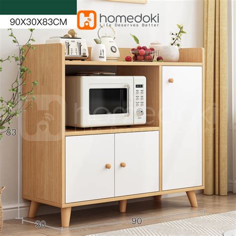 Jual Homedoki Kitchen Cabinet Lemari Dapur Serbaguna Bufet Rak