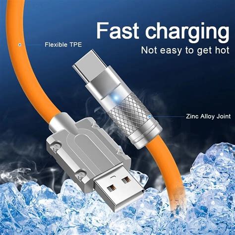 Jual FAST KABEL DATA 120W 6A SUPER FAST CHARGING TURBO MAX 120W
