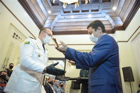 Governador Gladson Cameli D Posse Ao Novo Comandante Da Pol Cia