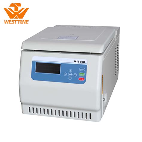 H1850r Large Screen LCD Display Tabletop High Speed Refrigerated