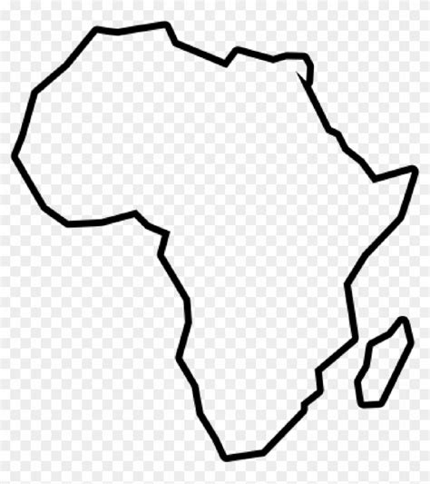 Africa Outline Printable