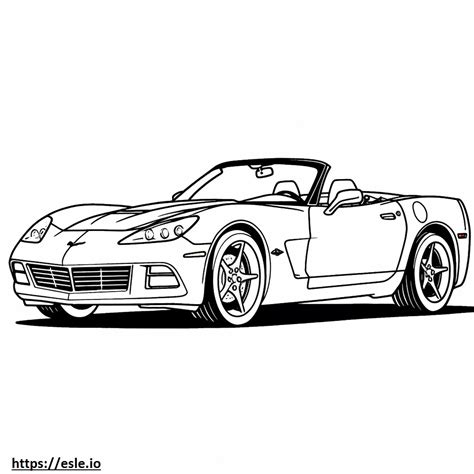 Chevrolet Corvette E RAY 2024 Boyama