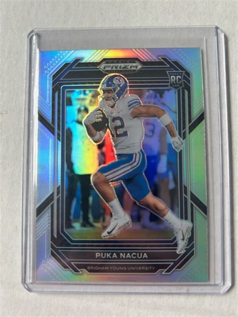 Panini Prizm Draft Picks Puka Nacua Rc Silver Prizm Rookie Card