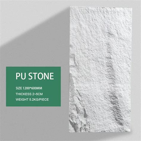 Sztuk Gen Stone Pu Panele Cienne Dekoracje Wewn Trzne I Zewn Trzne