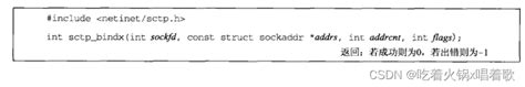 unix网络编程卷一 学习笔记 第九章 基本sctp套接字编程 sctp编程 csdn博客