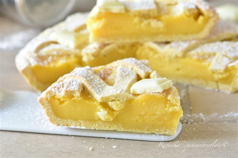 CROSTATA Crema E Cioccolato Bianco La Ricetta Del Dolce Di Pasta Frolla