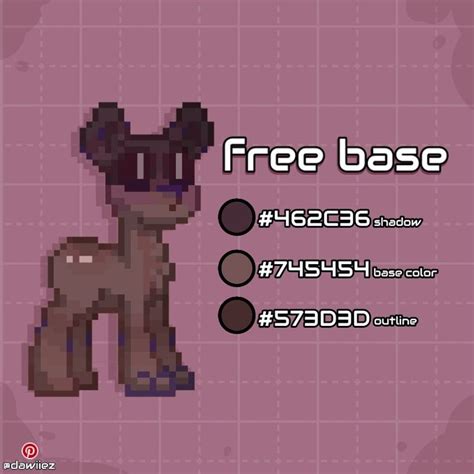 Free Ponytown Skin Base Pony Creator Pony Games Pony