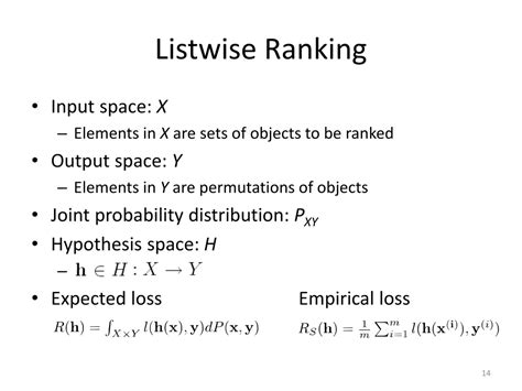 ppt learning to rank theory and algorithm powerpoint presentation id 9502665