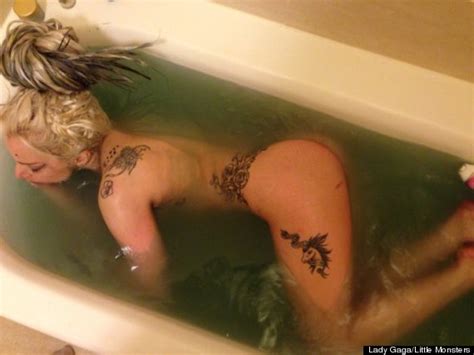 Lady Gaga Shares Naked Bathtub Photo After Artist Vomits On Her During