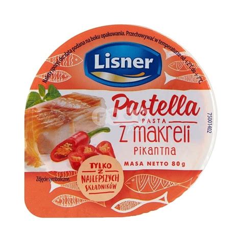 Lisner Pastella Pasta Z Makreli Wedzonej Z Warzywami Polish Daisy