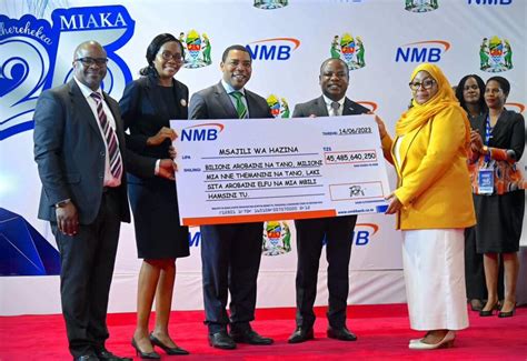 Benki Ya NMB Yatoa Gawio La Tsh Bilioni 45 5 Kwa Serikali Timesmajira