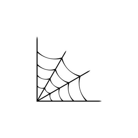 Corner Spider Web Halloween Decal Trendy Wall Designs Clip Art Library
