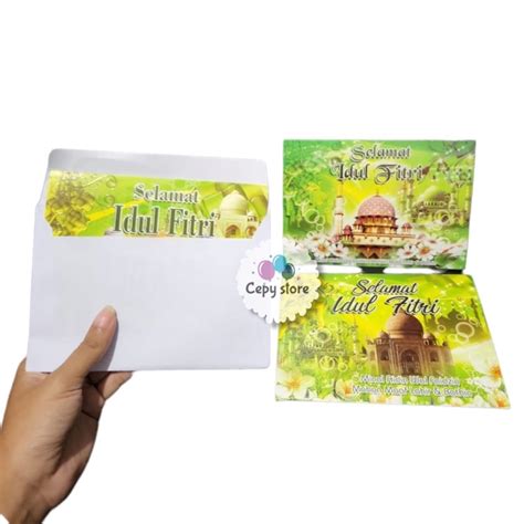 Jual Kartu Ucapan Parcel Hampers Lebaran Idul Fitri Ukuran L Shopee
