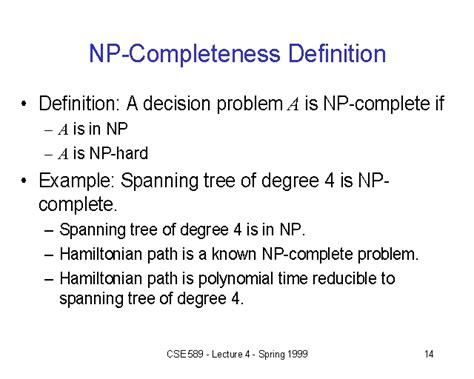 np completeness definition