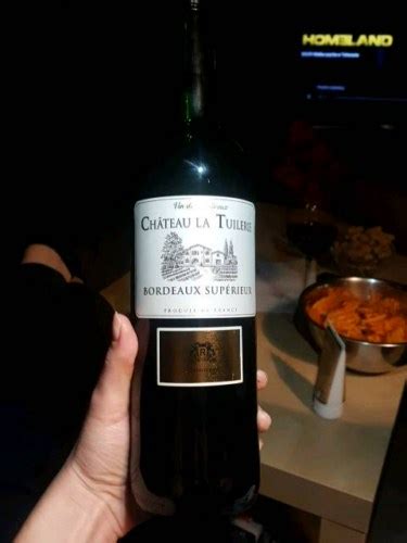 Vignobles Roux Château La Tuilerie Bordeaux Supérieur Vivino US