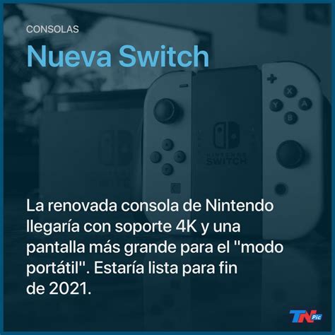 Switch Pro Todo Lo Que Sabemos De La Pr Xima Consola De Nintendo Tn