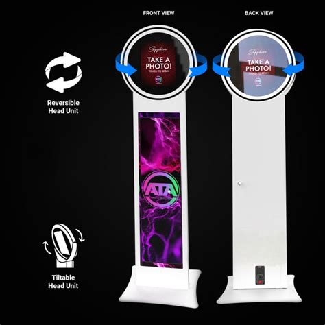 Sapphire Helio IPad Mirror Photobooth Chino CA ATA Photo Booths USA