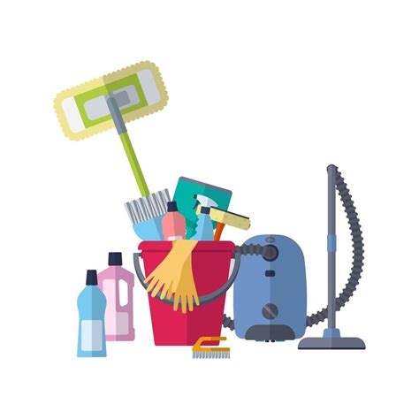Cleaning Service Concept Poster Template For House Cleaning Services