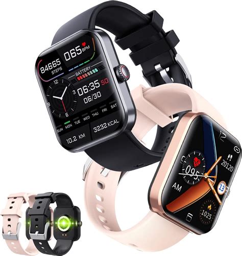 RUYI Bluetooth Smartwatch für Damen Herren 2023 Upgrade F57L
