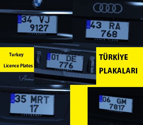 T Rkiye Plaka Turkiye Il Plaka Kodlari Plakalar Turkiye Kultur