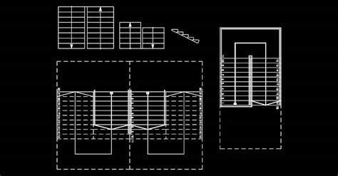 Bloques Din Micos Autocad De Escaleras Dwg Dwgautocad